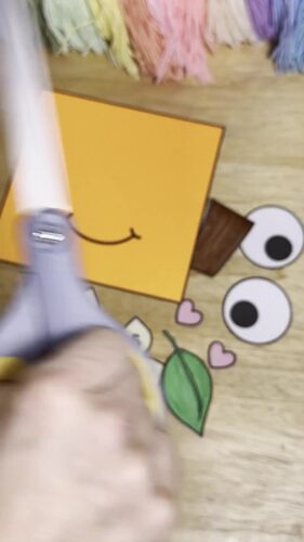 Pumpkin Name Craft | Fall October Craft PreK - First Grade Autumn Activity