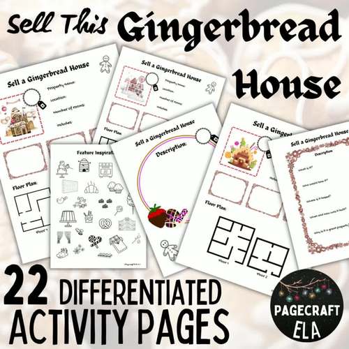 Sell a Gingerbread House | Persuasive Descriptive Writing | Estate Agent