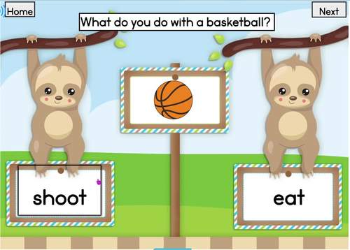 Object Functions (Boom Cards, Distance Learning, Teletherapy) | TPT