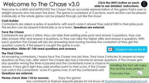 The Chase UK Customizable PowerPoint Template v3.7 UPDATED! | TPT