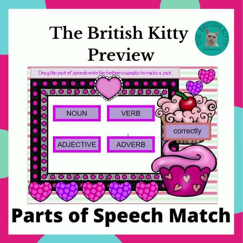 Valentine's Day Grammar on Google Slides™ Bundle for 2nd and 3rd Grade