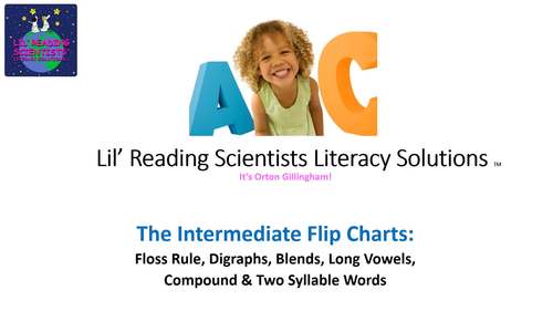 Blends (Set B) - Picture Prompts and Words - Flip Chart (OG) | TPT