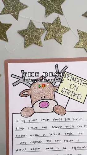 Christmas Opinion Writing by mskeducates | Teachers Pay Teachers