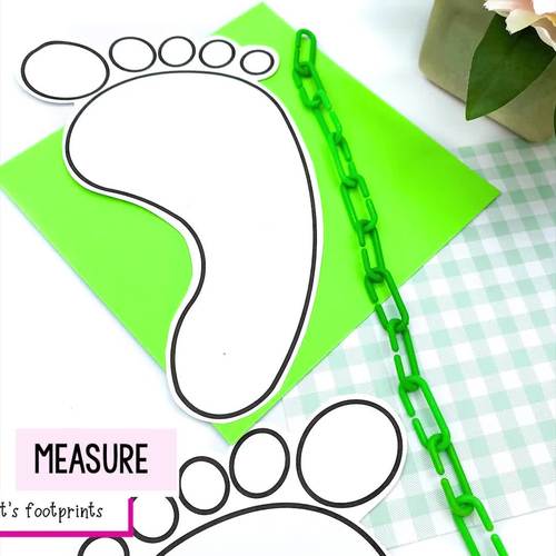 Jack & the Beanstalk Non-Standard Measurement Activity by Turner Tots