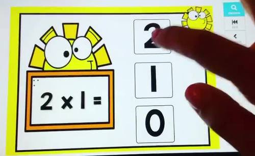 Summer Multiplication- Multiplying by 11- Boom Cards by Miss T in ...