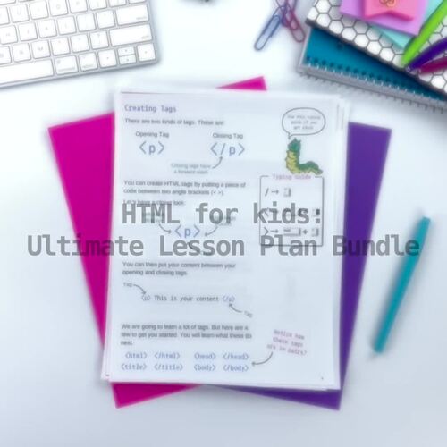 The Ultimate HTML Teaching Bundle by Teach Your Kids Code | TPT