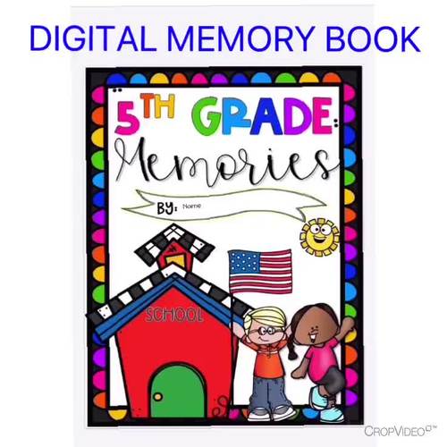 Google Classroom Memory Book End of the Year Activities by I Love 1st Grade