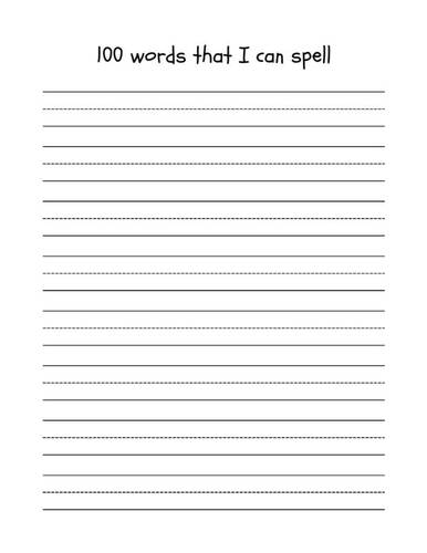 100th Day of School 100 Things writing prompts by Library to Classroom