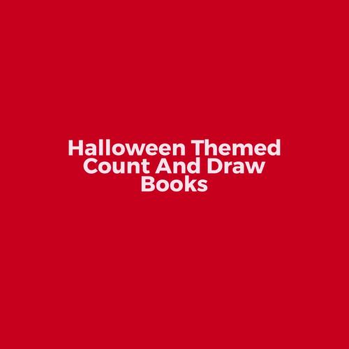 Halloween Count And Draw Adapted Books Bundle by File Folder Heaven