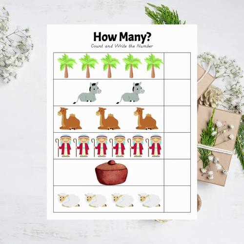 Nativity Learning Pack by Adventures From Kansas | TpT