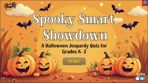 Spooky Smart Showdown | Halloween Jeopardy Quiz Game | Grades K–2