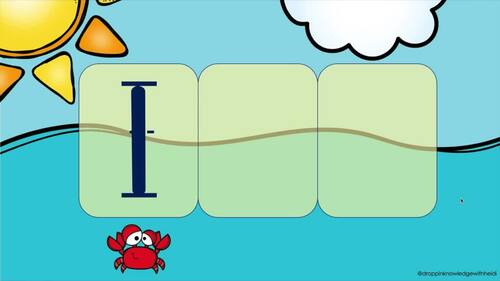 Successive Blending CVC Words - Science of Reading - Animated Slides