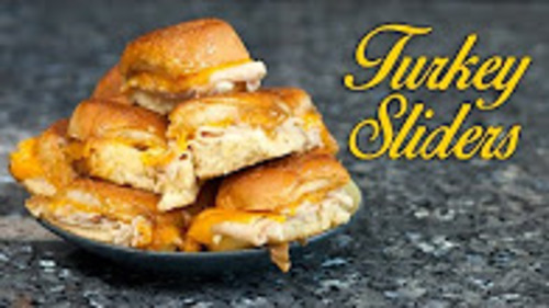 Turkey Cheddar Sliders Cooking How-To Video by The Cooking Classroom