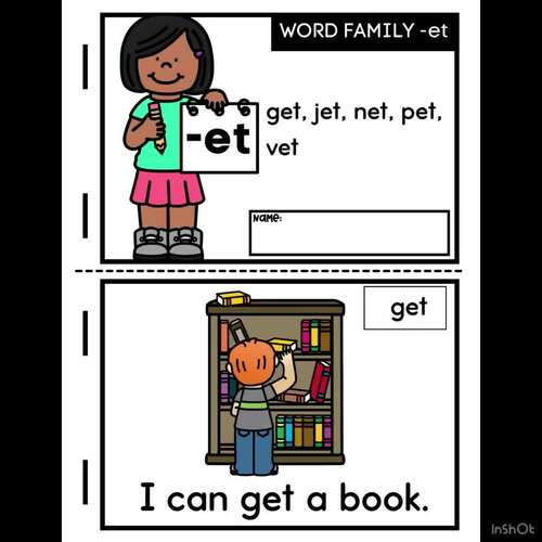 Word Families CVC Words {Short Vowel ‘e’} by Serendipity Math Shop