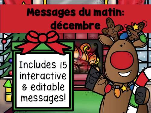 December French Morning Messages/Messages du matin: decembre | TPT