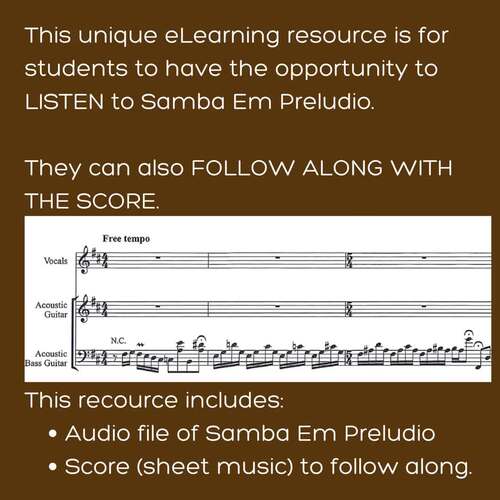 Samba Em Preludio | Edexcel GCSE Area of Study 4: Fusion | Audio ...