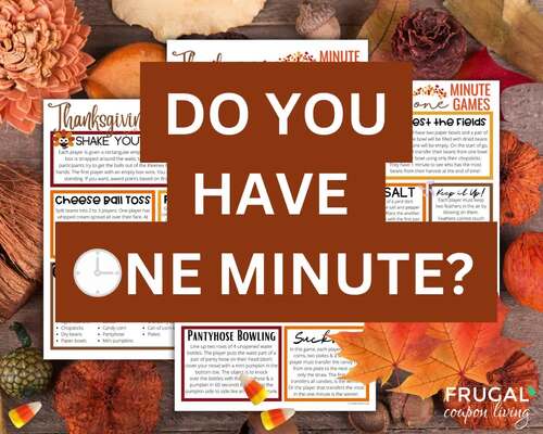Thanksgiving One Games Printable, 16 Fun Fall Party Games for Kids and ...