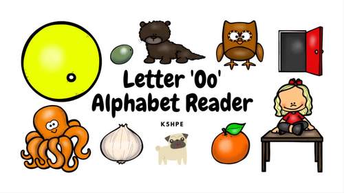 Letter 'Oo', Alphabet Reader, Voice-Over Video, Phonics, eBook | TpT