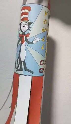 Dr. Seuss Crafts Windsock Cat in the hat Mobile Hanging Activities ...