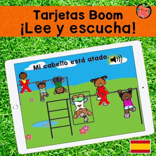 Lee y escucha un juego de comprensión auditiva y lectora tarjetas Boom ...