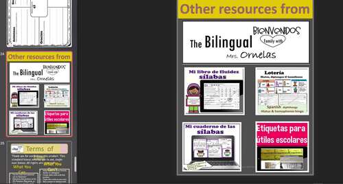Sílabas suaves con C: ce y ci-Bingo- Fluidez- Soft syllables with C: ce ...