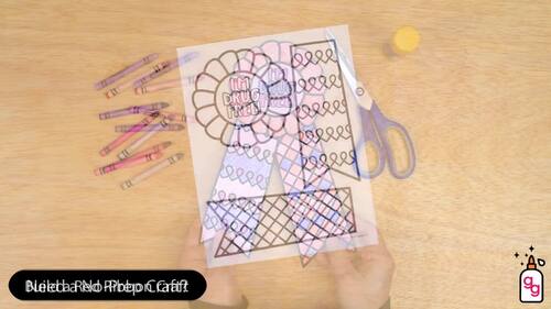 Red Ribbon Week Ribbons Craft, Template, & Writing Prompts Drug-Free ...