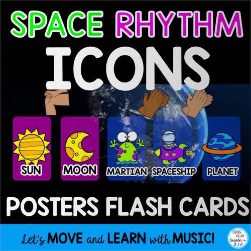 Rhythm Flash Cards, Posters, Games, Activities: {Icons 1 & 2 Sounds ...