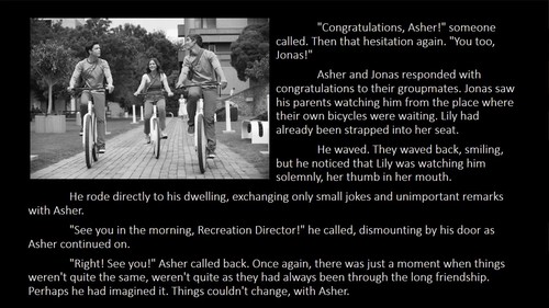 The Giver - Chapters 9+10 - Visual Reading by 1-to-1 Lit | TpT