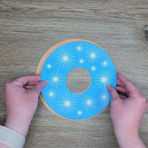 Winter Donut Craft Template by Mollers Makes It | TPT