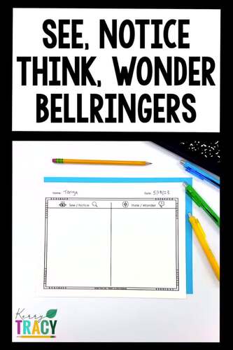 Life Science Activity for Bell Ringers - Sub Plans - Early Finishers