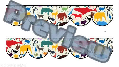 40 Ready-to-Print Bulletin Board Borders for Every Subject: Scalloped