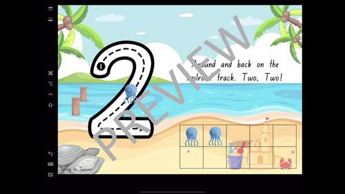 Interactive Number Formation 0-10 by Sailing to Success | TPT