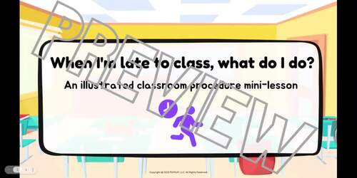 Arriving to Class Late | Classroom Management | Fully Scripted PPT Slides