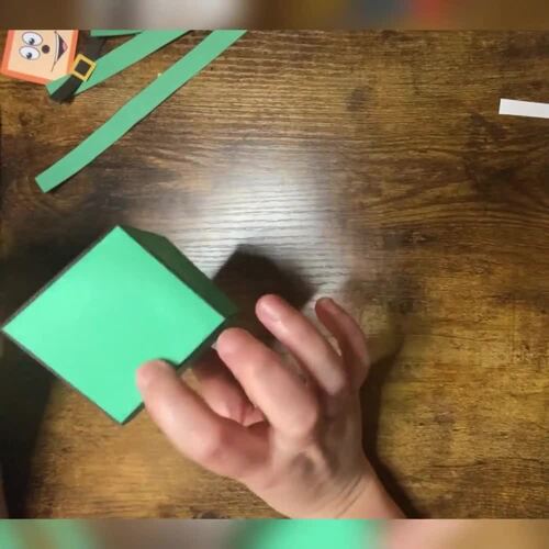 Build a Leprechaun Craft | Cut and Paste Craft | St Patricks Day Craft