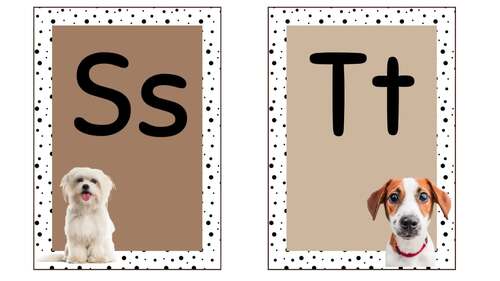 Dog Theme Classroom Decor Bundle - Labels, Bulletin Board, Posters, More