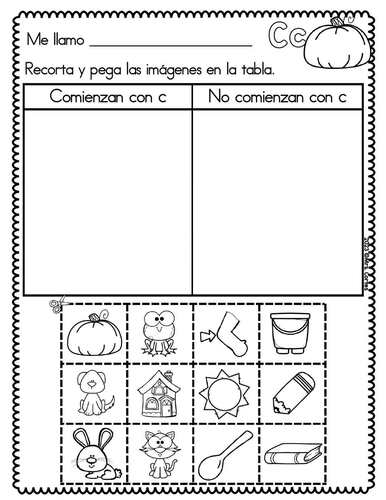 Fonética K-1: De sonidos a sílabas- Letra Cc /k/ by mrscortes | TPT