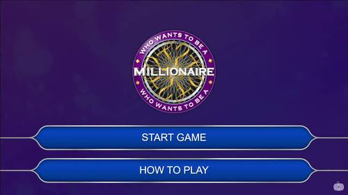 Who Wants to be a Millionaire 2023 US & UK Dual Edition PowerPoint Template