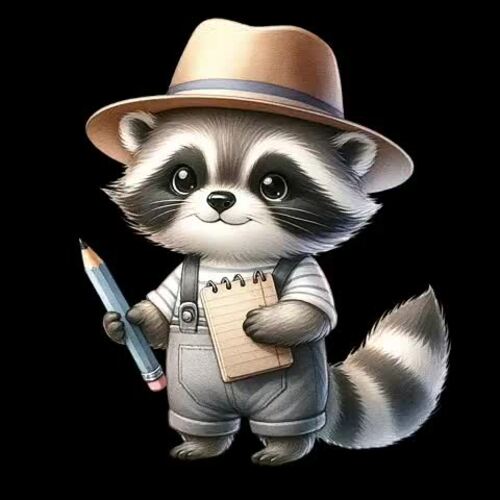 Raccoon Friends Clip Art School by Millionair3Designs | TPT