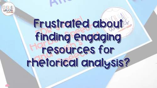Presidential Speeches Rhetorical Analysis Bundle by Coach Hall Writes