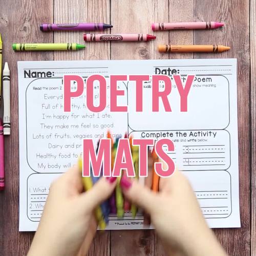 February Valentines Day Poems Poetry Activity Reading Comprehension ...