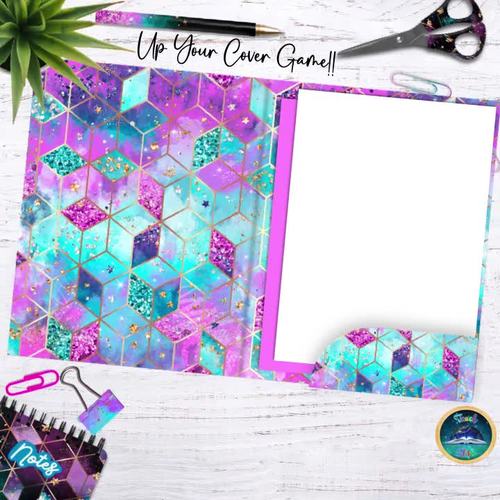 Neon Glam Product Mockup Pack | Paper Mock Up Product Images by Teach Elite