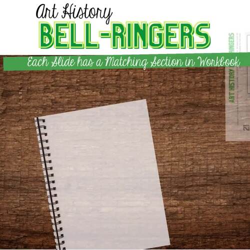 Art History Bell Ringers - 45 Artists - Middle, High School Art - 9 Weeks