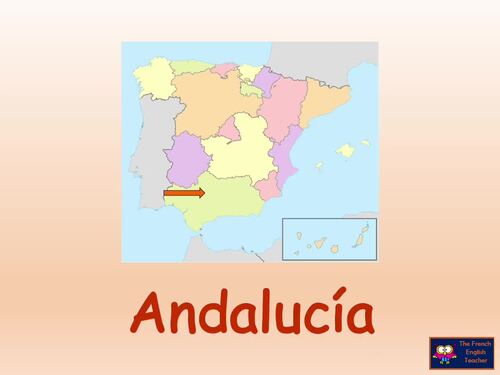 LAS COMUNIDADES AUTÓNOMAS - POWERPOINT on Spanish regions (with map of ...