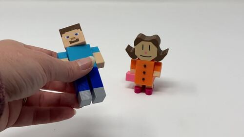 3D Print Your Own Block Figures | A Step-by-Step Tinkercad Tutorial