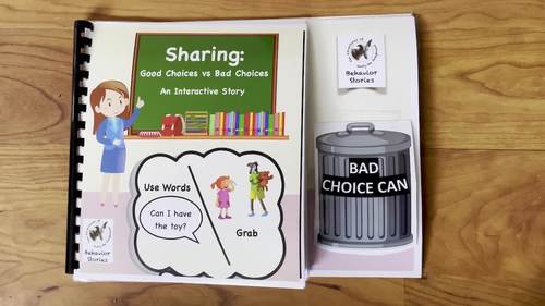 Sharing Interactive Story - Social Skills Behavior Story - SEL | TPT