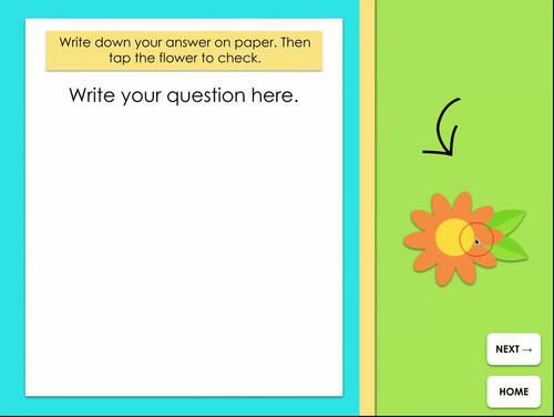 Google Slides PPT Game Template Editable Digital Self-Checking | Spring ...