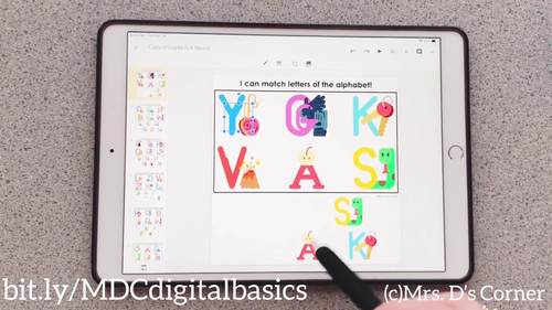 ELA Digital Basics for Special Ed | Distance Learning by Mrs Ds Corner