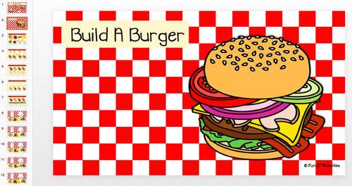 Interactive Life Skills Build-A-Food: Burger Pizza Sandwich Taco ...