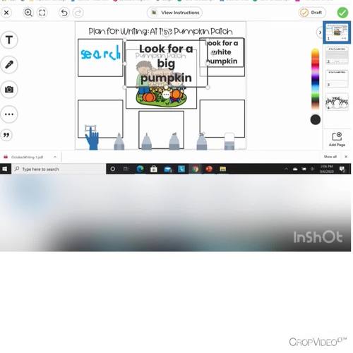 October Writing No Prep Digital and Printable | TpT
