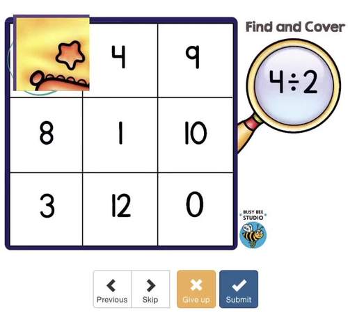 Division Boom Cards | Division Facts (Mixed 1-12) Games | SET 2 | TpT